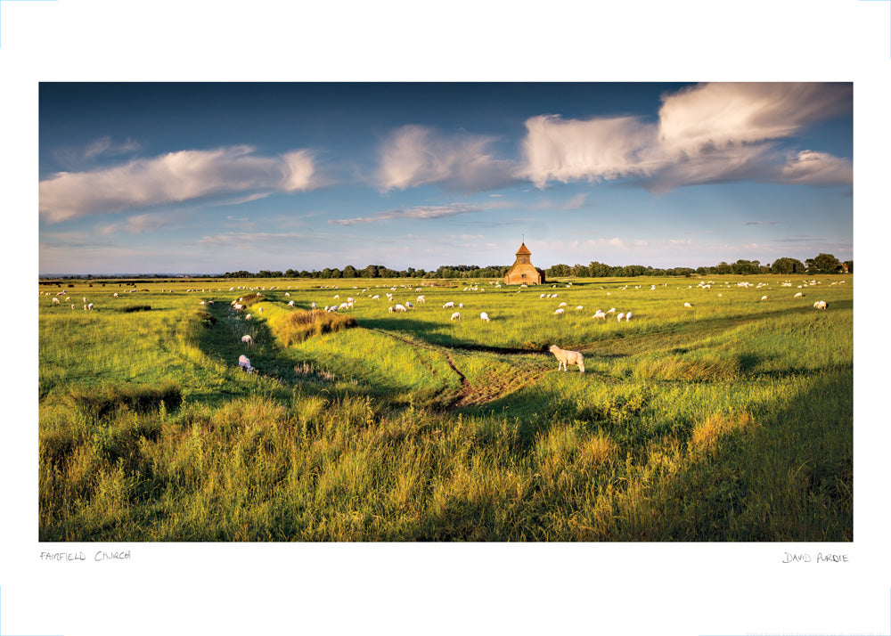 fairfield sunset poster – purdie gallery